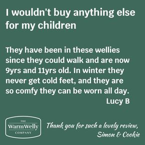 Warm Wellies win Best Welly Award