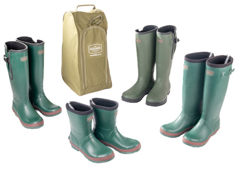 Kids neoprene lined wellington boots from Warm Wellies