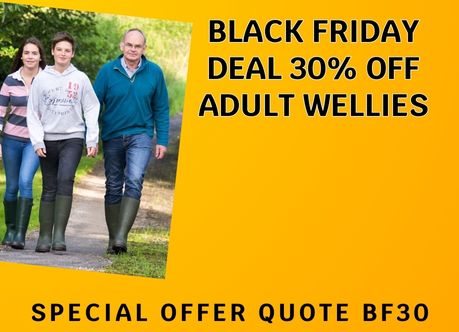 Kids neoprene lined wellington boots from Warm Wellies