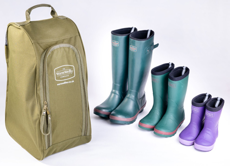 Kids neoprene lined wellington boots from Warm Wellies